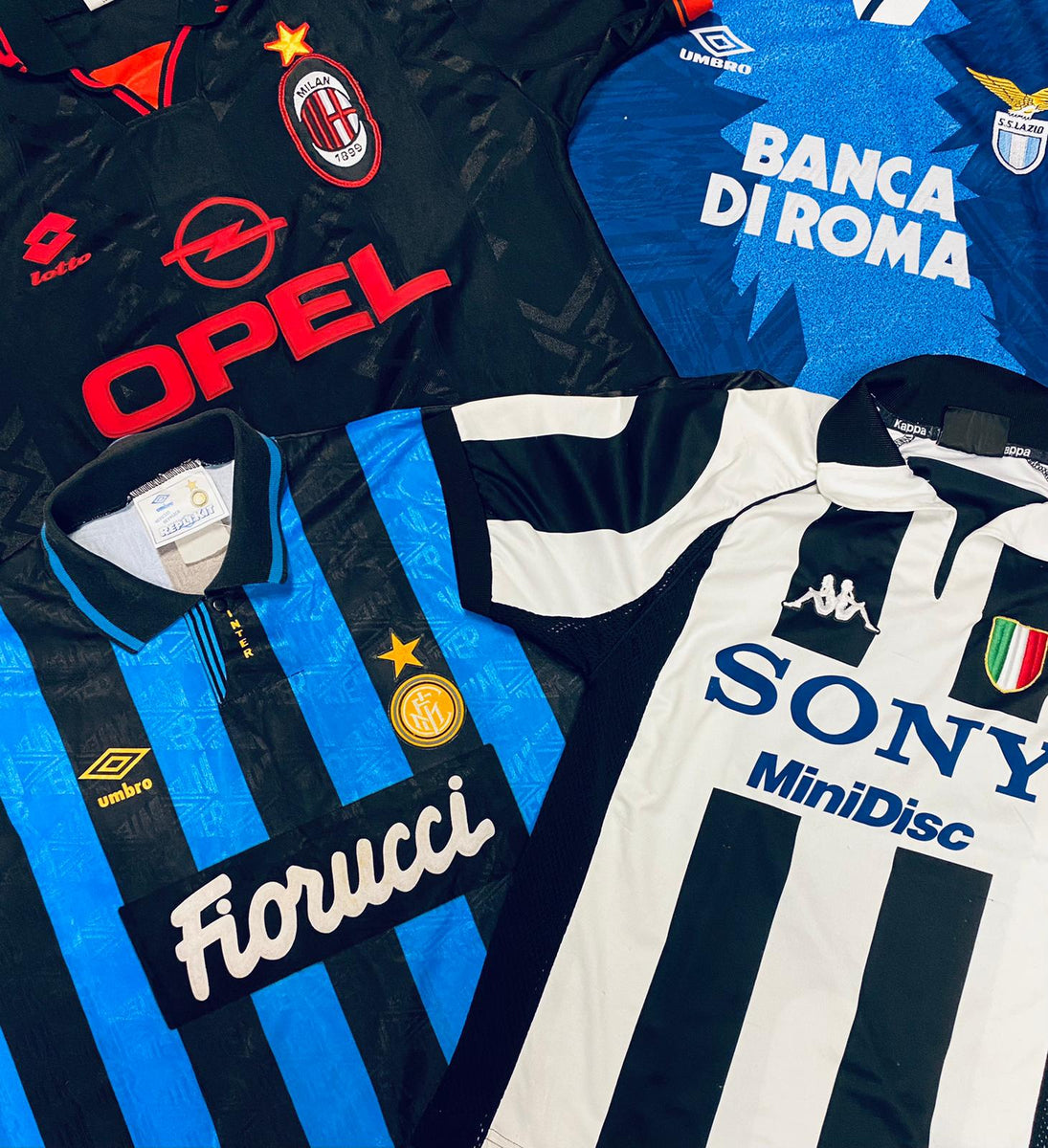 Original Vintage Football Shirts - Italian Clubs – Greatest Kits