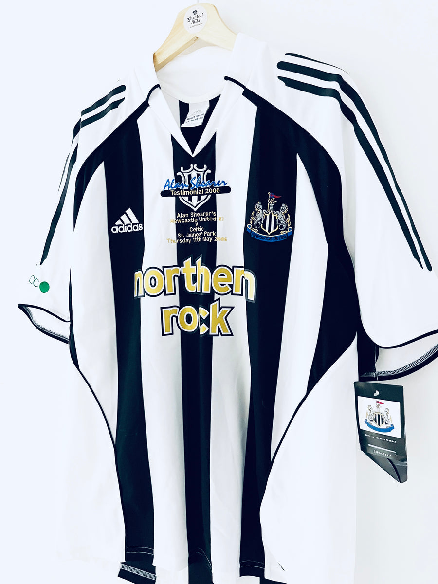 2006 Newcastle *Alan Shearer Testimonial* Home Shirt (L) BNWT ...